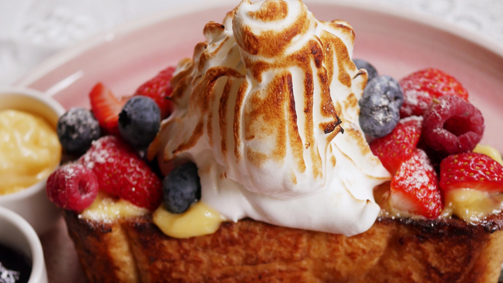 Brioche French Toast with Swiss Meringue Recipe - Fresco