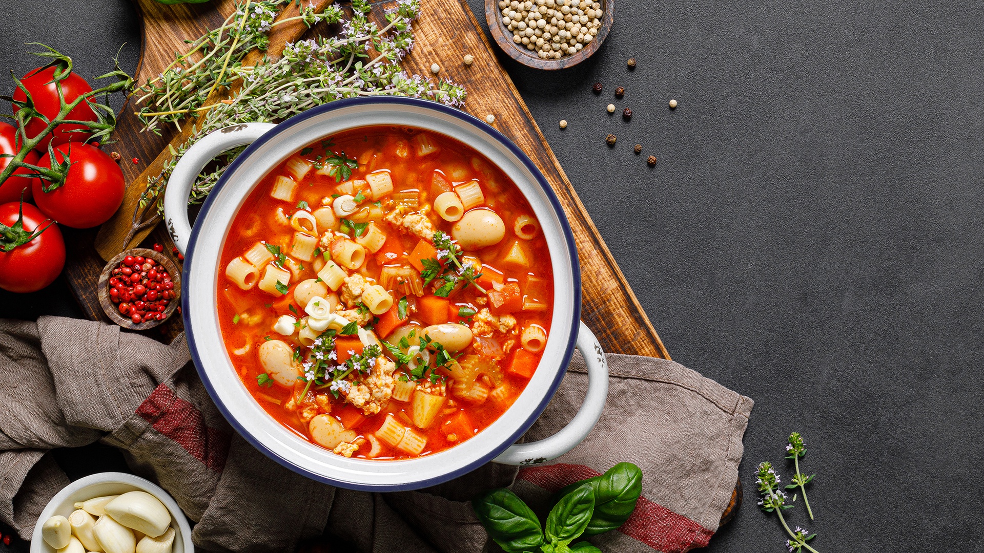 Instant Pot Vegetable Pasta Soup Recipe Fresco