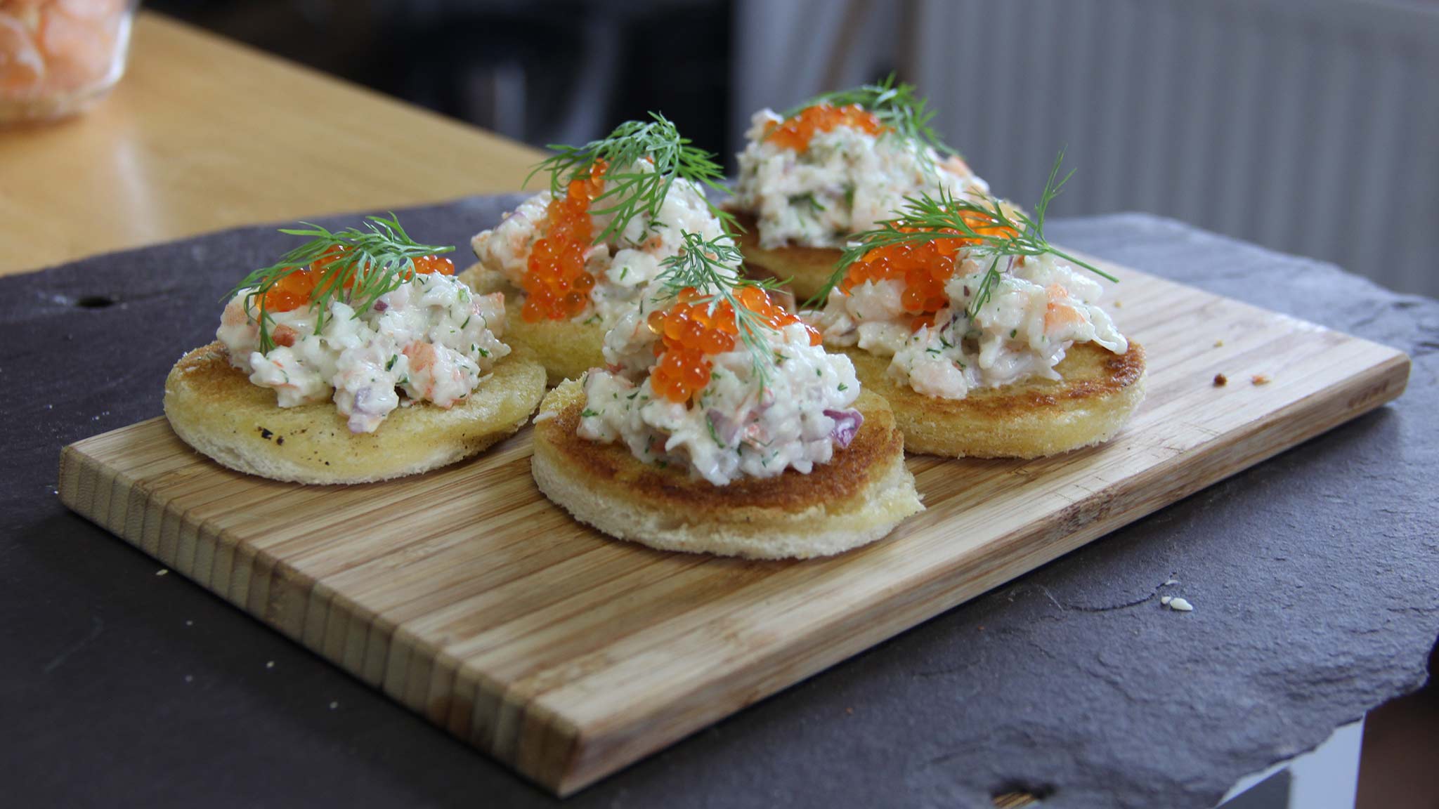 The Best Toast Skagen (Swedish Shrimp Toast) Recipe - Fresco
