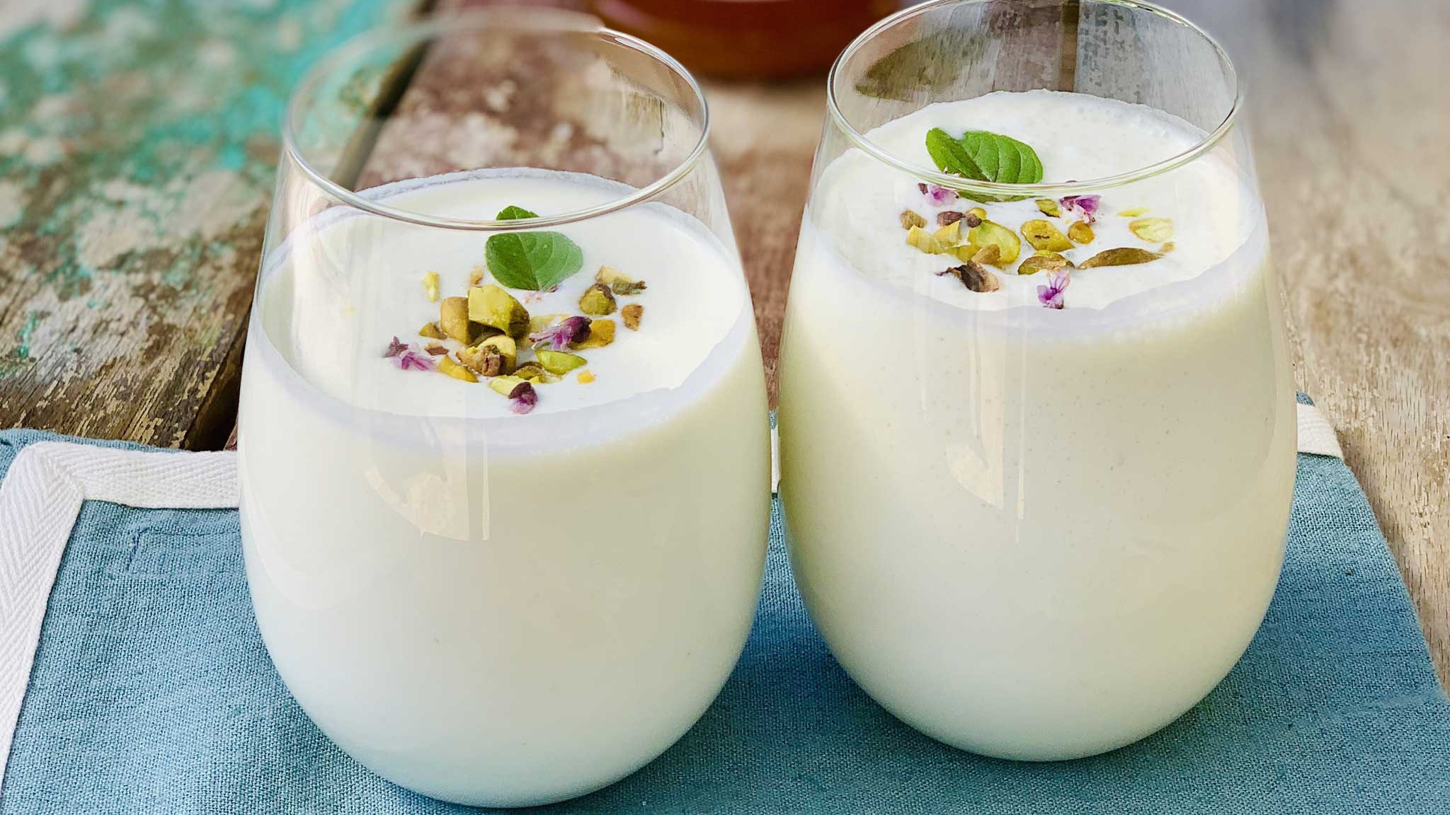 Basil Honey Lassi Recipe - Fresco