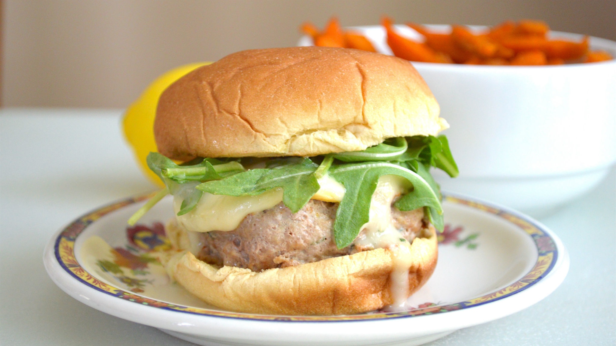 Basil Lemon Turkey Burgers Recipe - Fresco