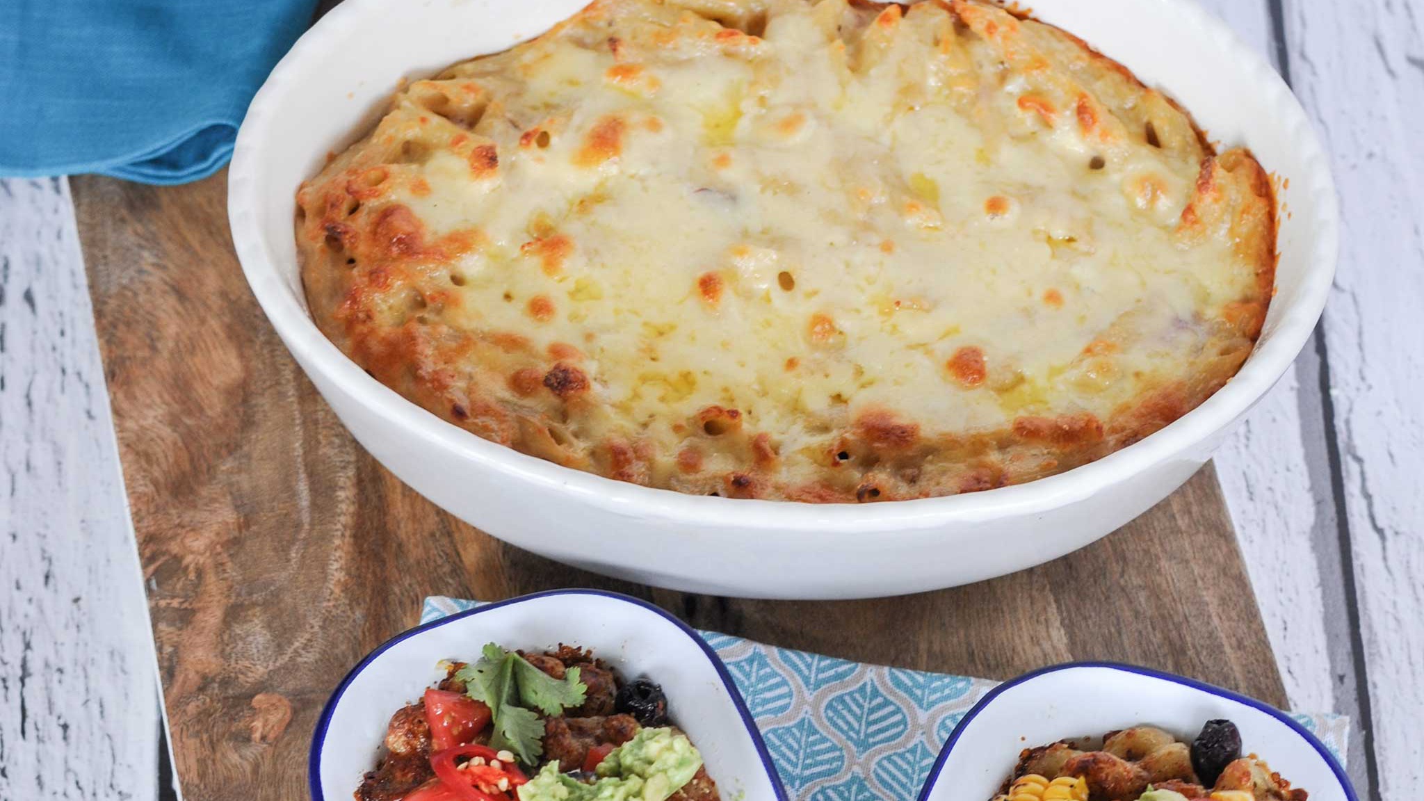 Creamy Greek Pasta Bake Recipe - Fresco