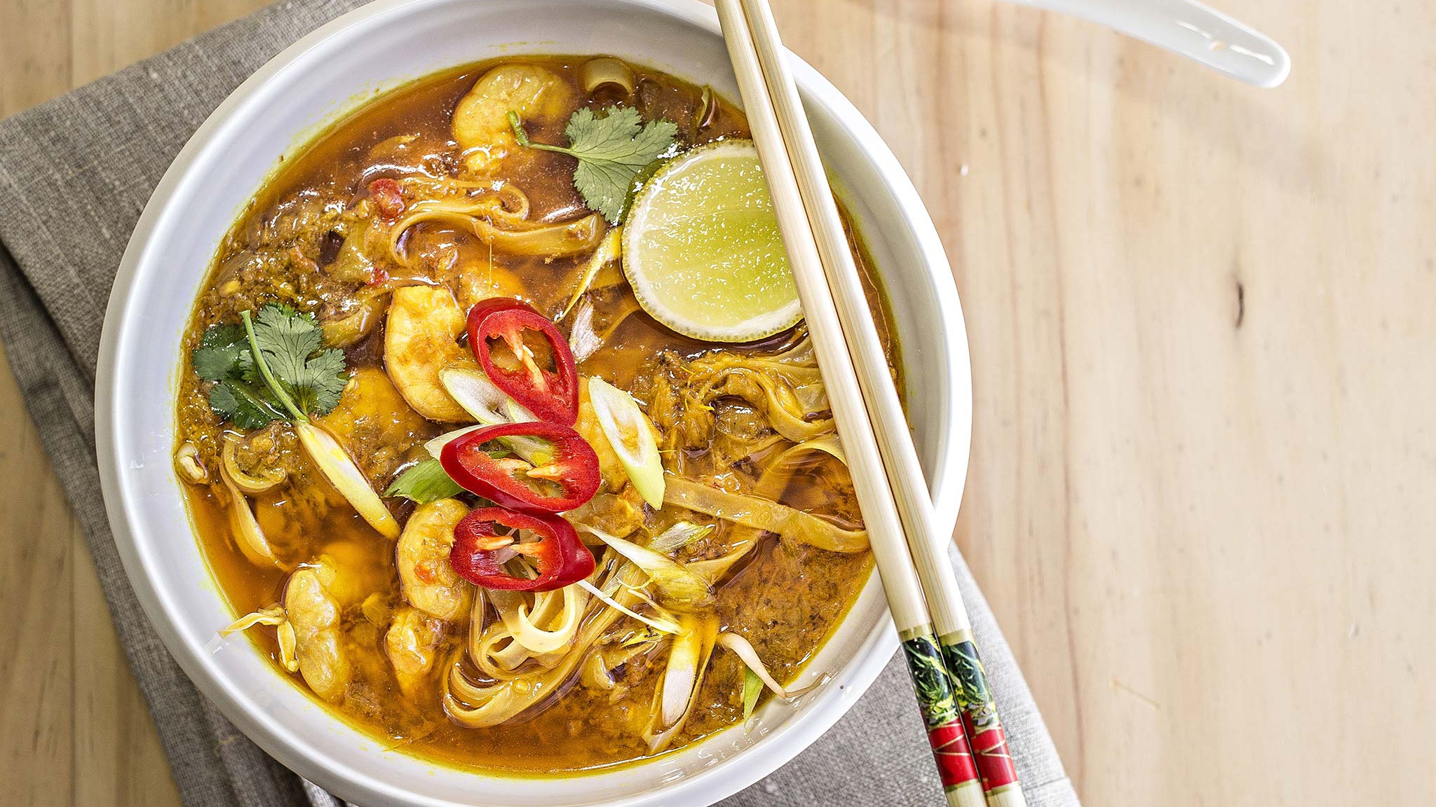 Fragrant Prawn and Coconut Laksa Recipe - Fresco