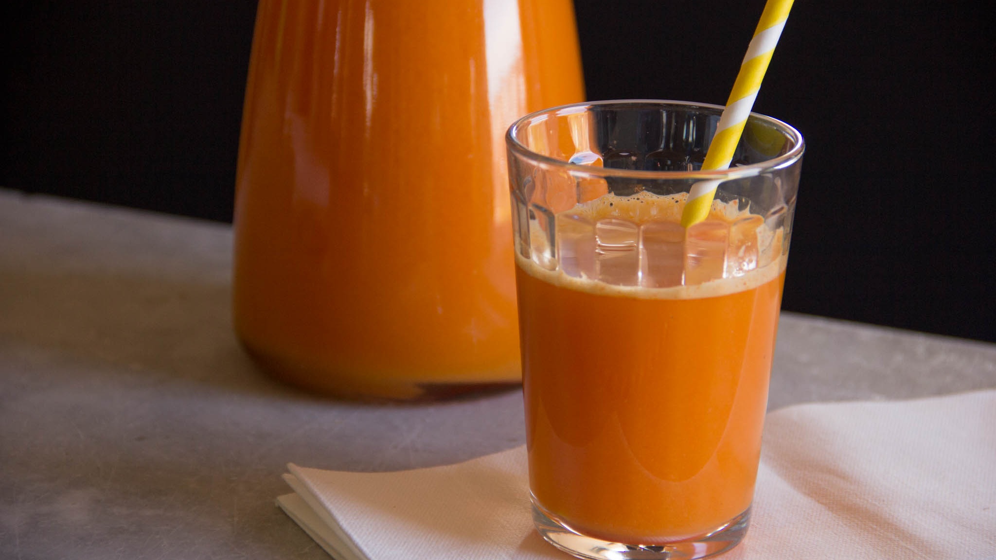 Carrot and Orange Juice with Ginger Recipe - Fresco
