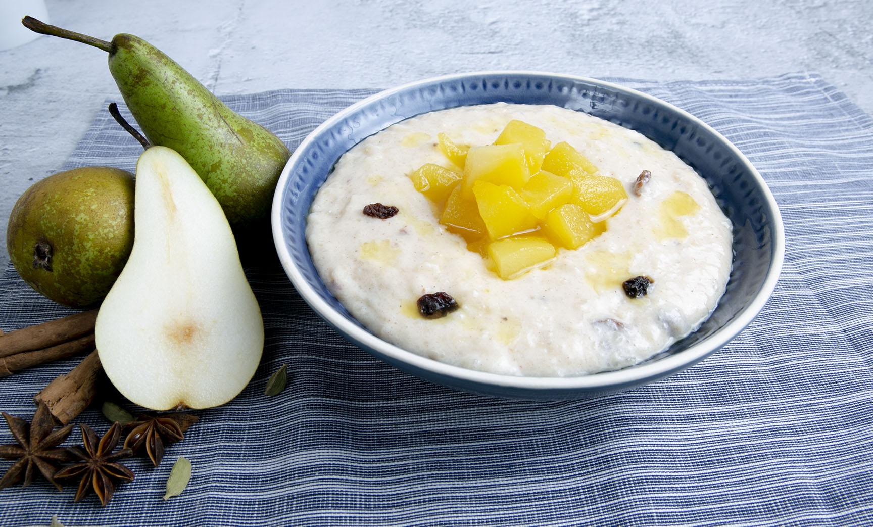 Spiced Rice Pudding with Pears - Kenwood Recipes